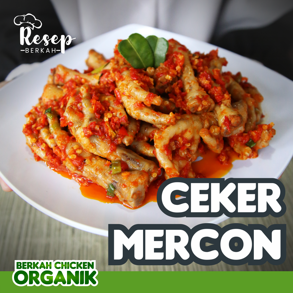 Resep ayam terbaru Ceker Mercon, enaknya ketagihan ! - Berkah Chicken